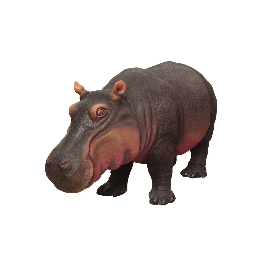 Hippopotamus Life Size Statue – LM Treasures Catalog